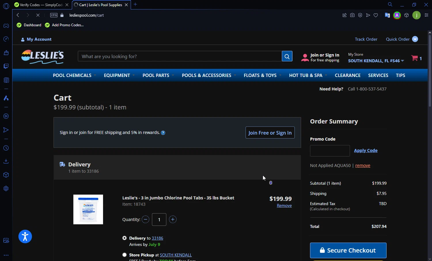 Leslie's Pool Coupons - 25% Off Promo Codes in August 2024 | SimplyCodes