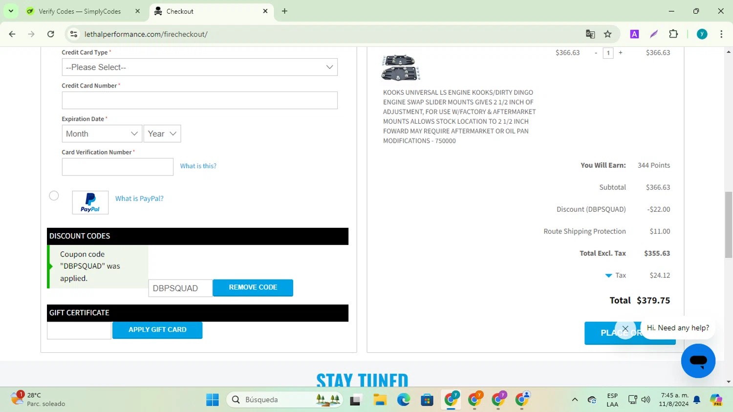 Lethal Performance Discount Codes - 10% Off | September 2024