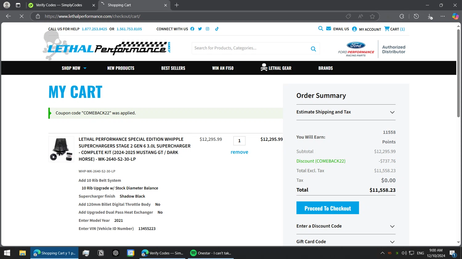 Lethal Performance Discount Codes - 10% Off | January 2025