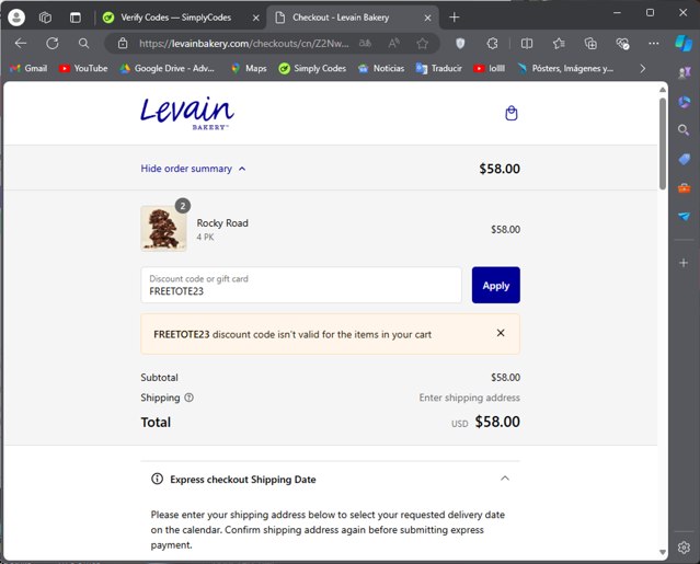 Levain Bakery Discount Codes - 29% Off | November 2024