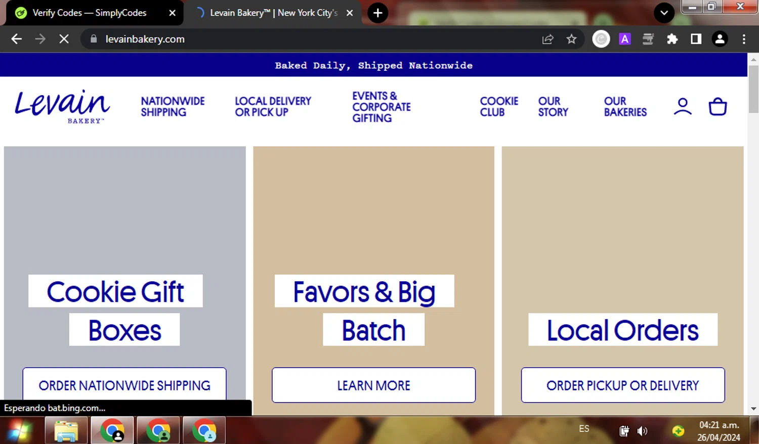 Levain Bakery Discount Codes - 20% Off | September 2024