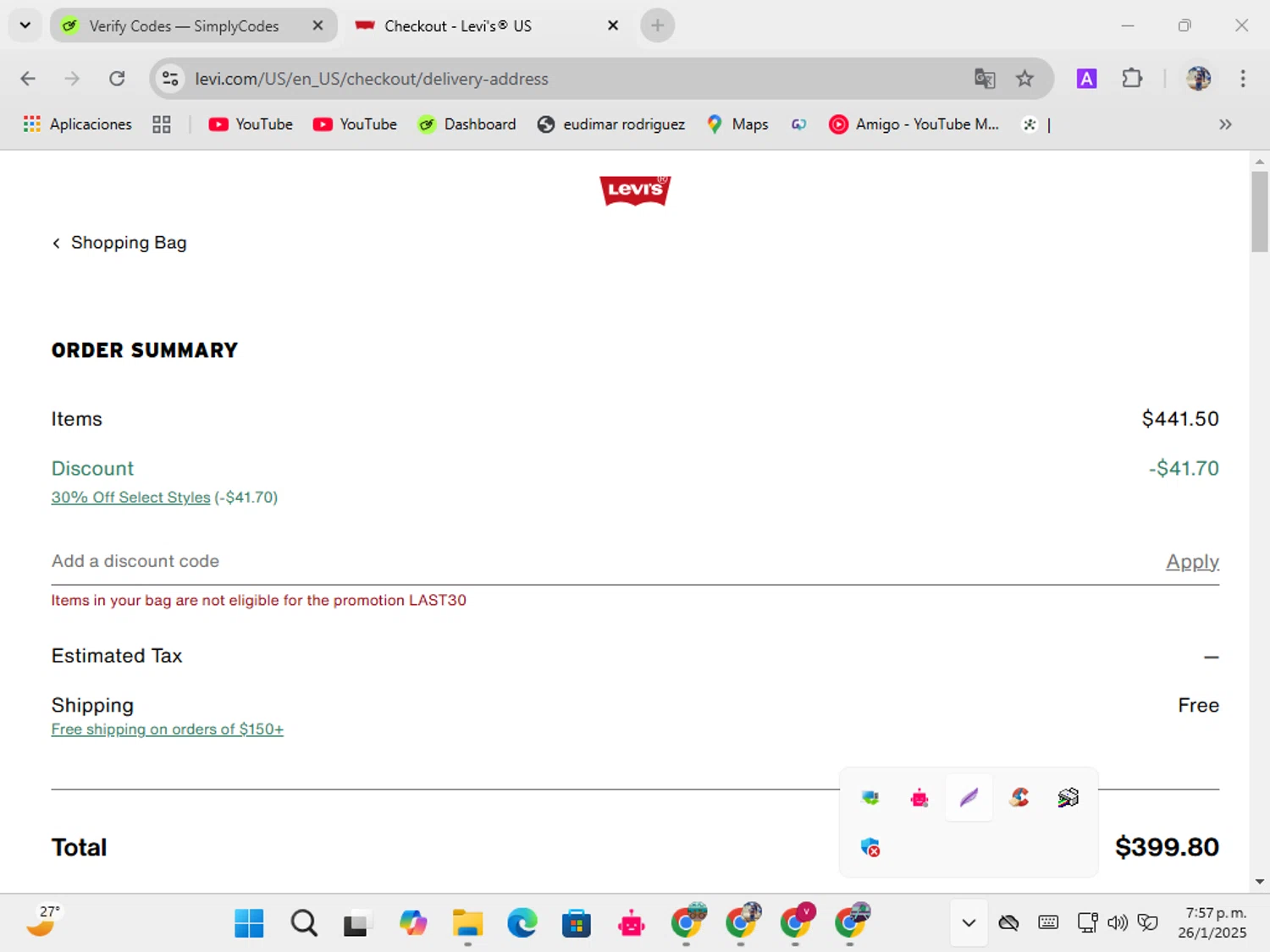 Levi's Promo Codes (10 Verified) - 30% Off w/ Code Jan 2025