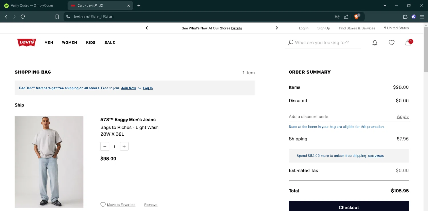 Levi's Promo Codes (10 Verified) - 30% Off w/ Code Jan 2025
