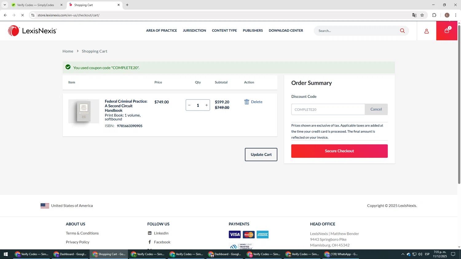 LexisNexis Promo Codes - 20% Off (5 Verified) Jan 2026