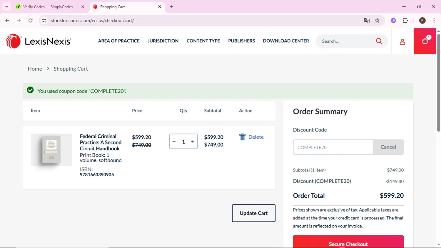 LexisNexis Promo Codes (5 Verified) - 20% Off Oct 2025