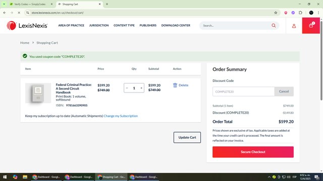 LexisNexis Promo Codes (5 Verified) - 20% Off Jul 2025