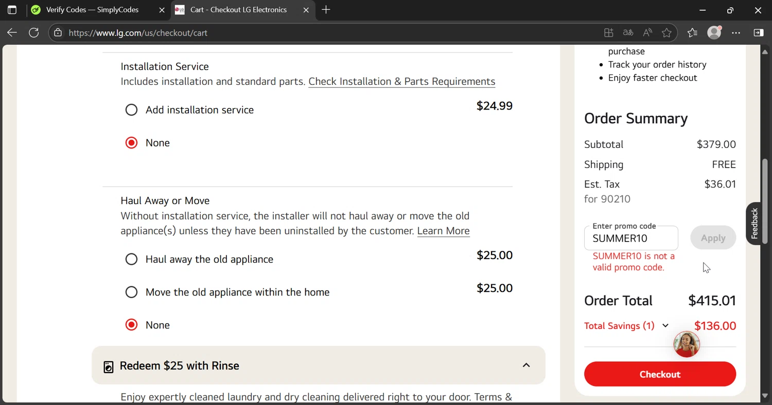 LG Promo Codes - 10% Off (2 Verified) Sep 2025