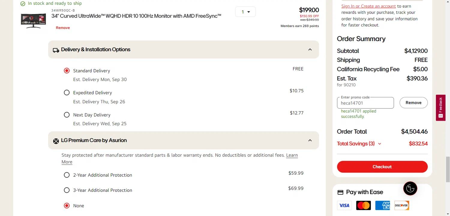 LG Promo Codes - $19 Off | November 2024