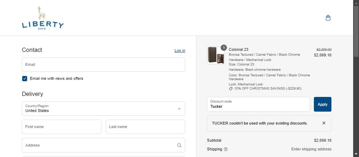 Liberty Safe Discount Codes (1 Verified) - 10% Off Jan 2025