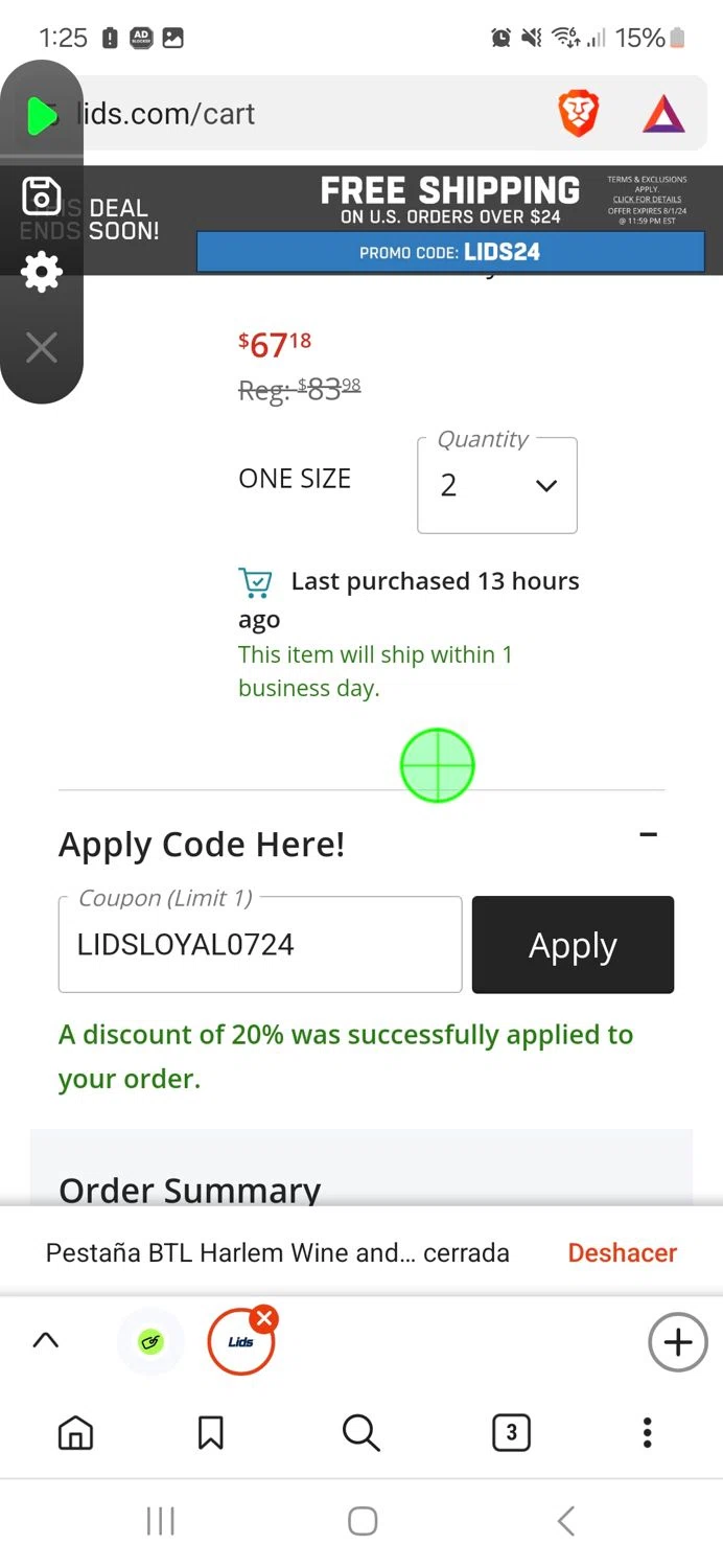 Lids Coupons - 20% Off | August 2024