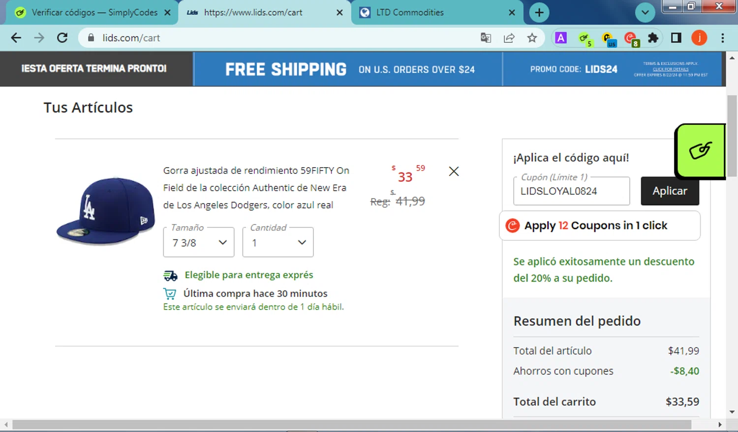 Lids Coupons - 20% Off | August 2024