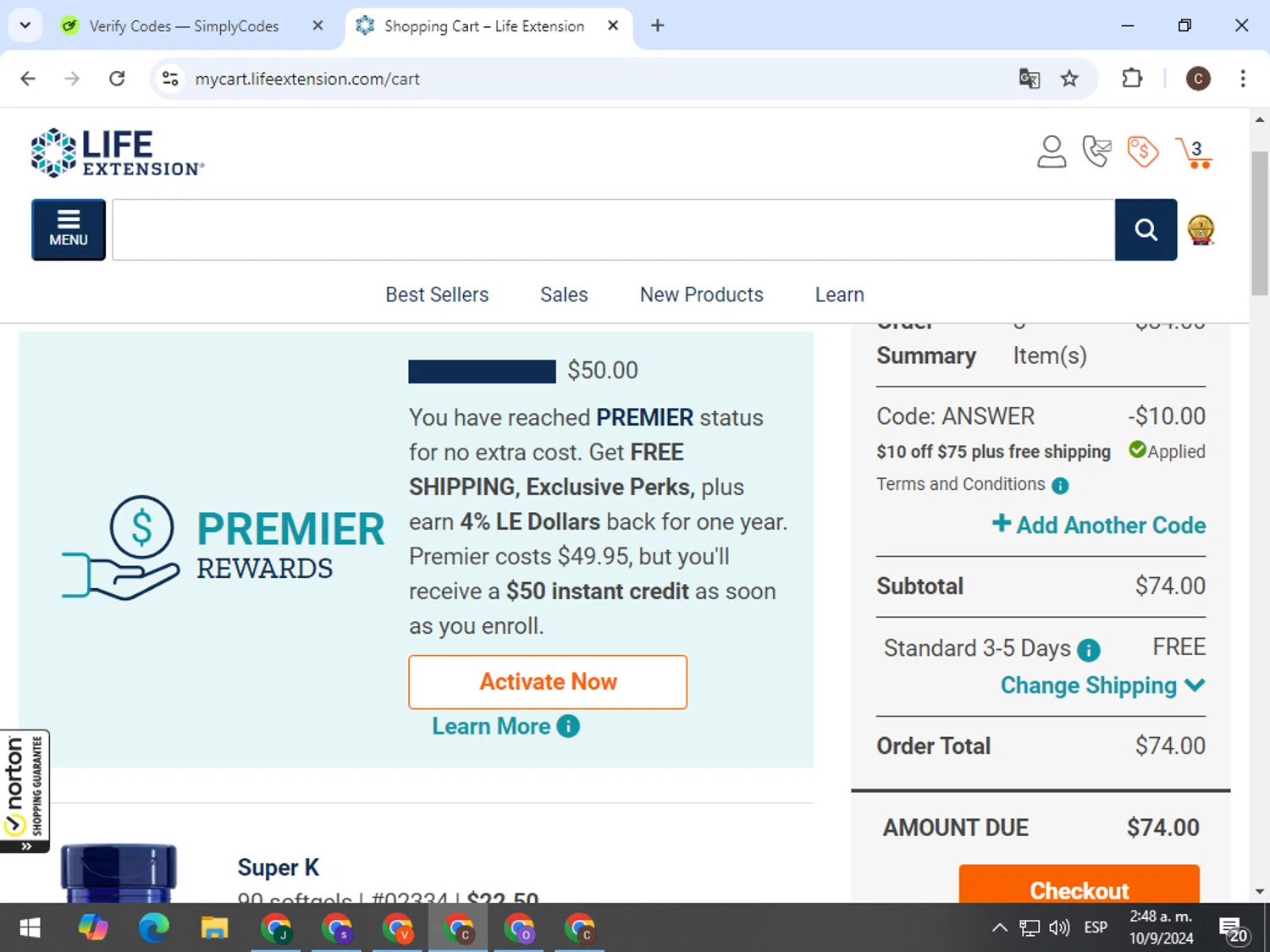 Life Extension Discount Codes - 10% Off | September 2024