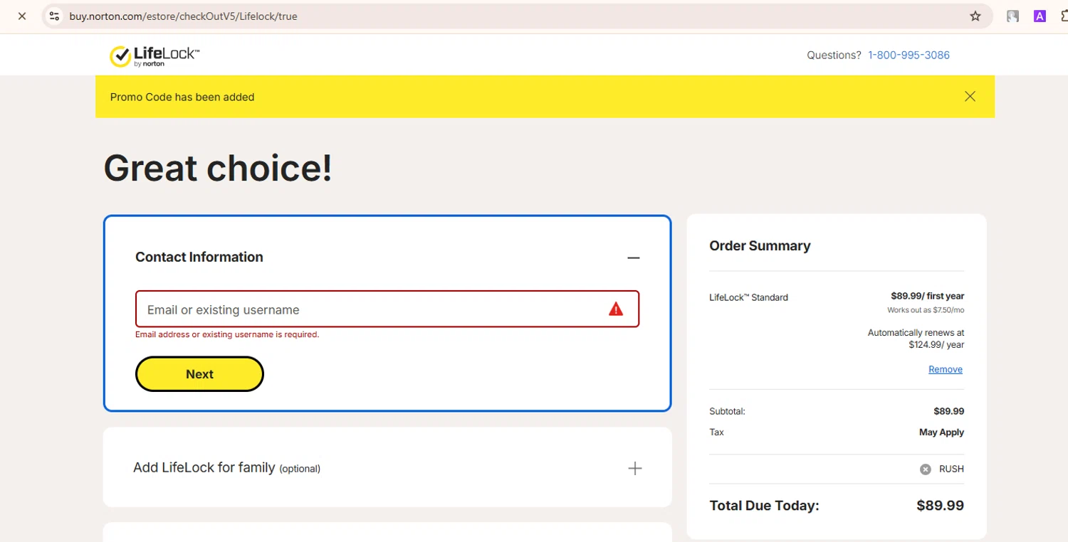 LifeLock Promo Codes - 50% Off (41 Verified) Oct 2025