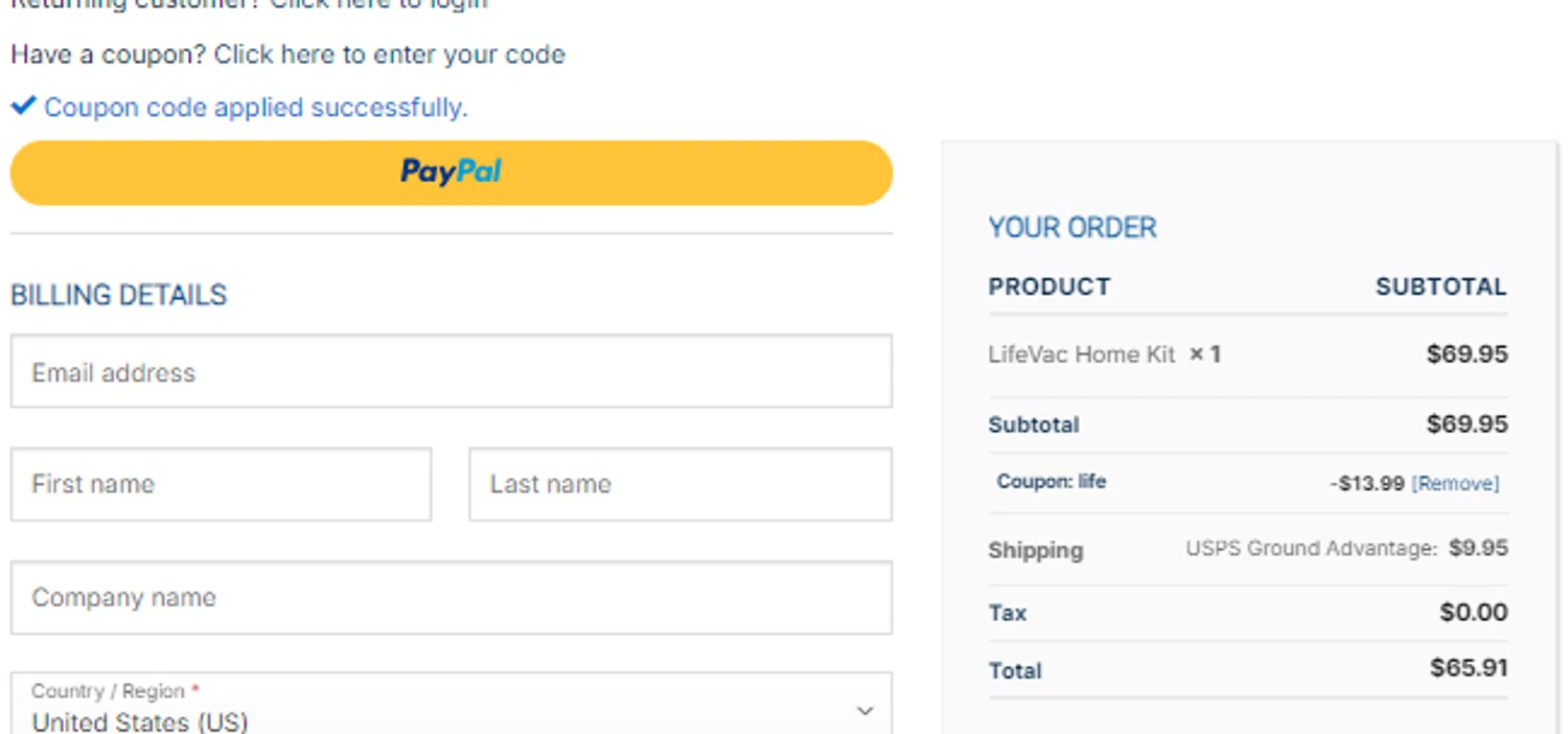 LifeVac Coupon Codes - $5 Off | September 2024