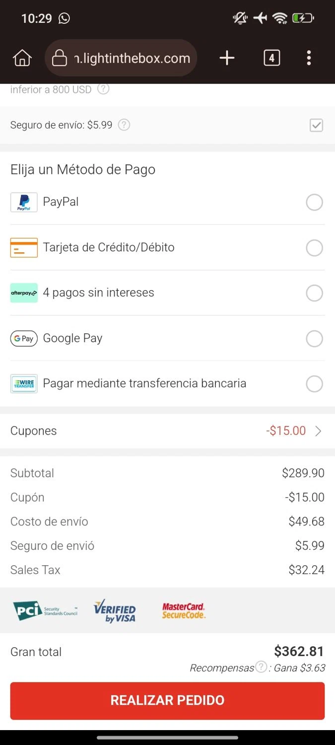 LightInTheBox Coupons - 15% Off | January 2025