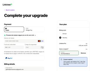 Linktree Discount Codes - $80 Off (1 Verified) Sep 2025