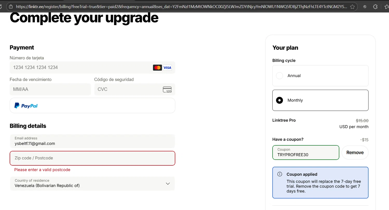 Linktree Promo Codes - 40% Off (1 Verified) Nov 2025