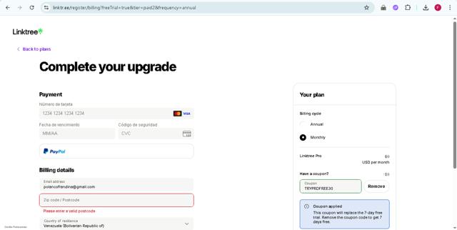 Linktree Discount Codes - $30 Off (1 Verified) Sep 2025