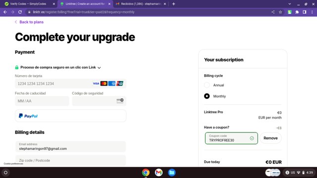 Linktree Coupon Codes (2 Verified) - w/Code Feb 2025
