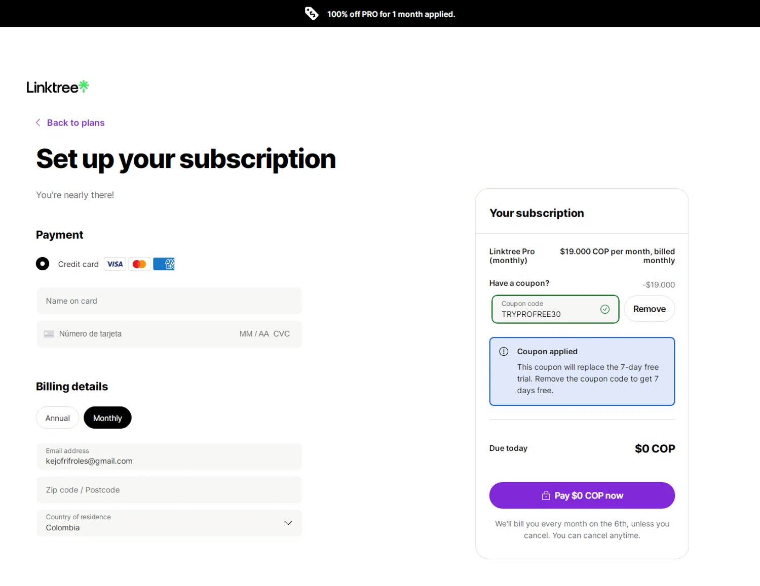 Linktree Coupon Codes - 30% Off | October 2024