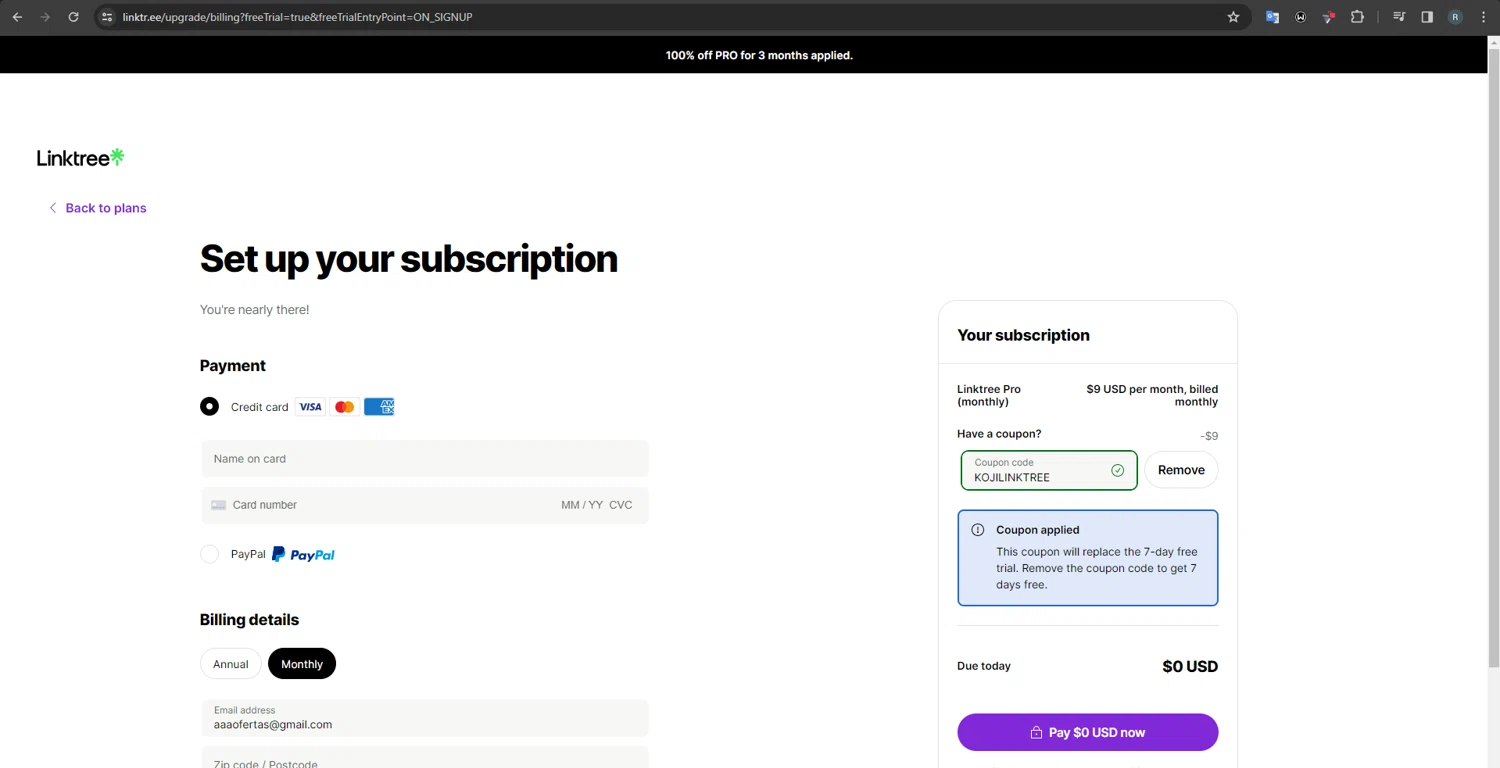 Linktree Coupon Codes - 30% Off | October 2024