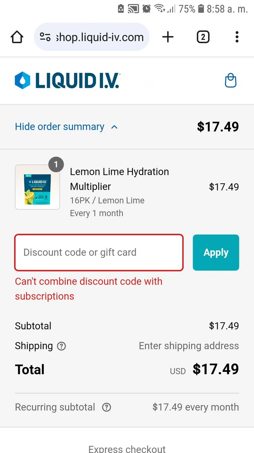 Liquid IV Coupons - 30% Off Promo Codes in August 2024 | SimplyCodes