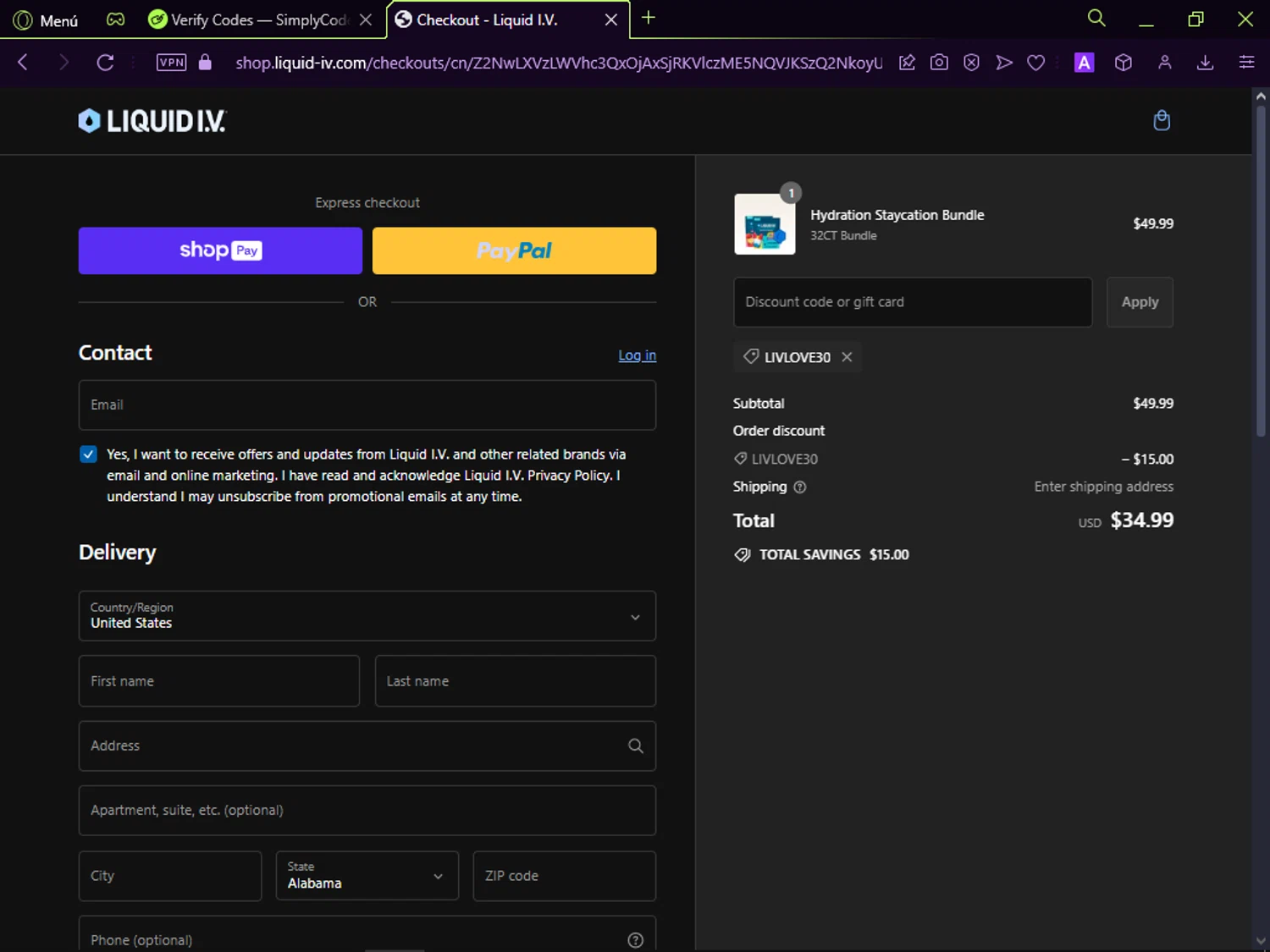 Liquid IV Coupons - 30% Off Promo Codes in August 2024 | SimplyCodes