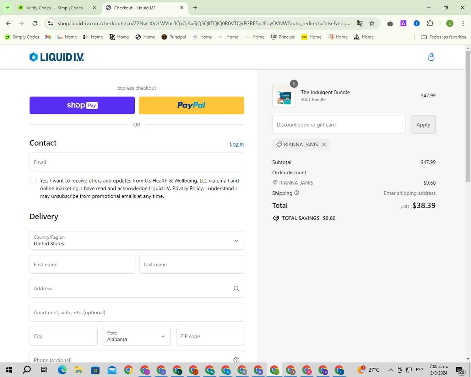 Liquid IV Coupons - 30% Off Promo Codes in August 2024 | SimplyCodes
