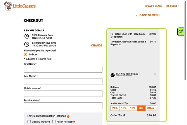 Little Caesars Promo Codes (6 Verified) - 50% Off Apr 2025