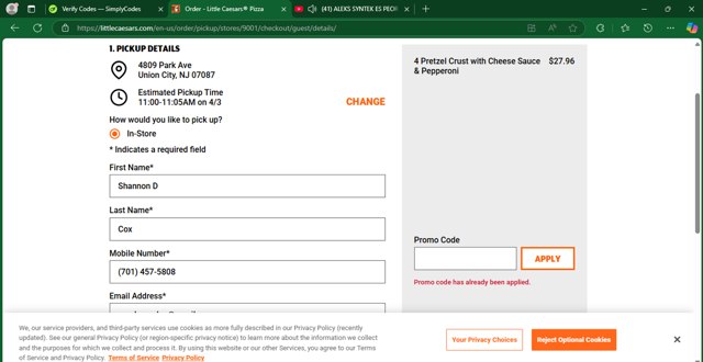 Little Caesars Promo Codes (10 Verified) - 20% Off Apr 2025