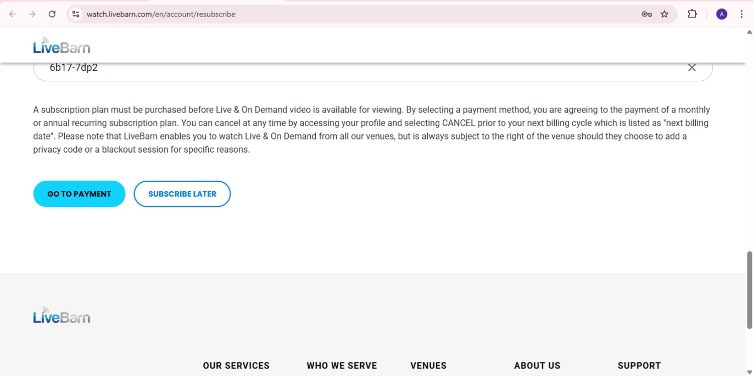 LiveBarn w/Code Coupons & Discounts January 2026