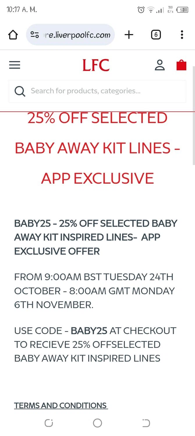 Liverpool FC Promo Codes - 25% Off (6 Verified) Nov 2025