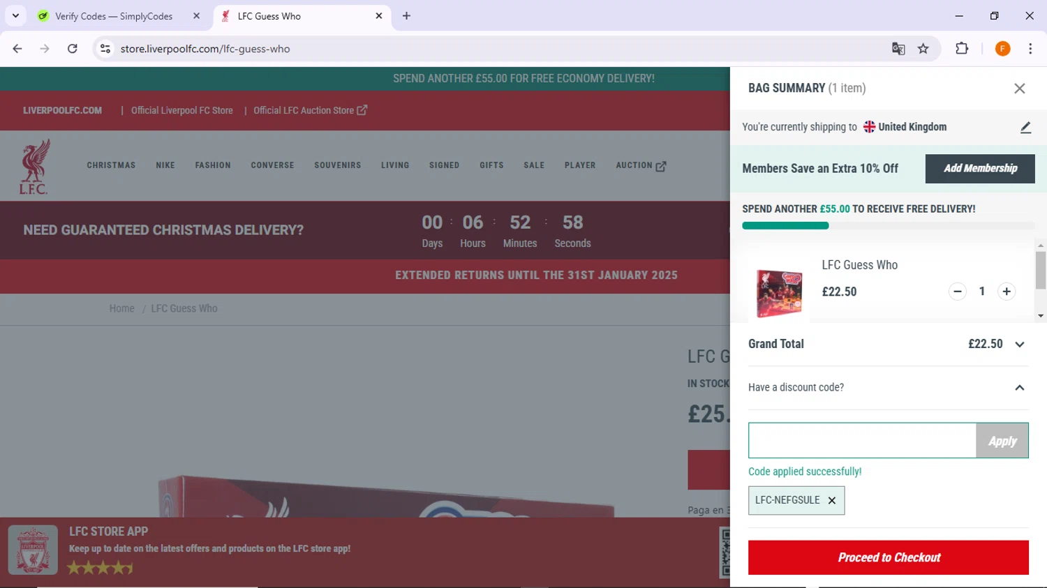 Liverpool FC Promo Codes - 10% Off | January 2025