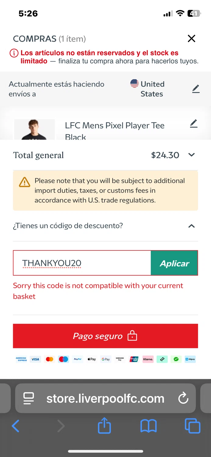 Liverpool FC Promo Codes - 25% Off (Verified) Nov 2025