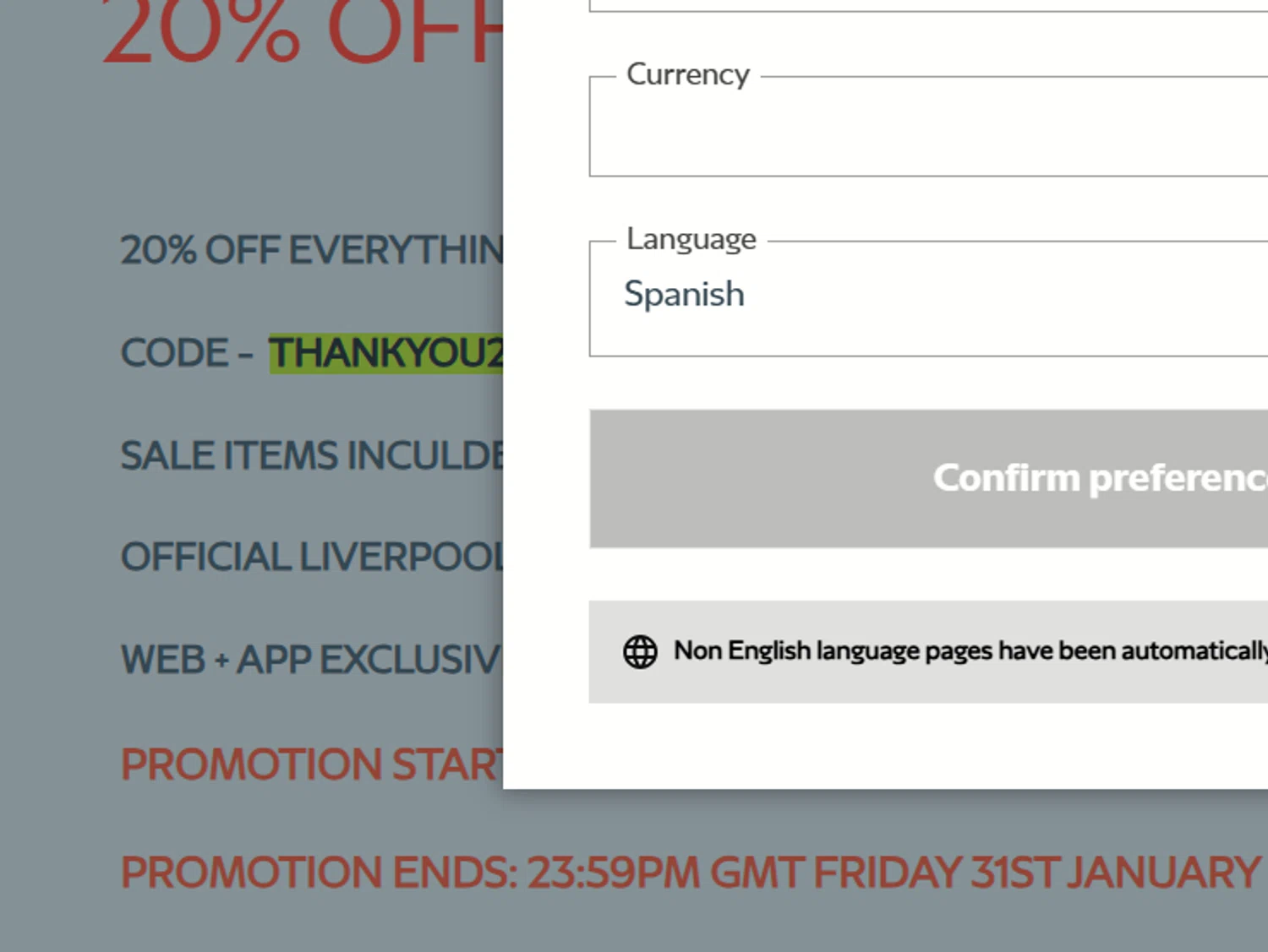 Liverpool FC Promo Codes - 15% Off (1 Verified) Dec 2025