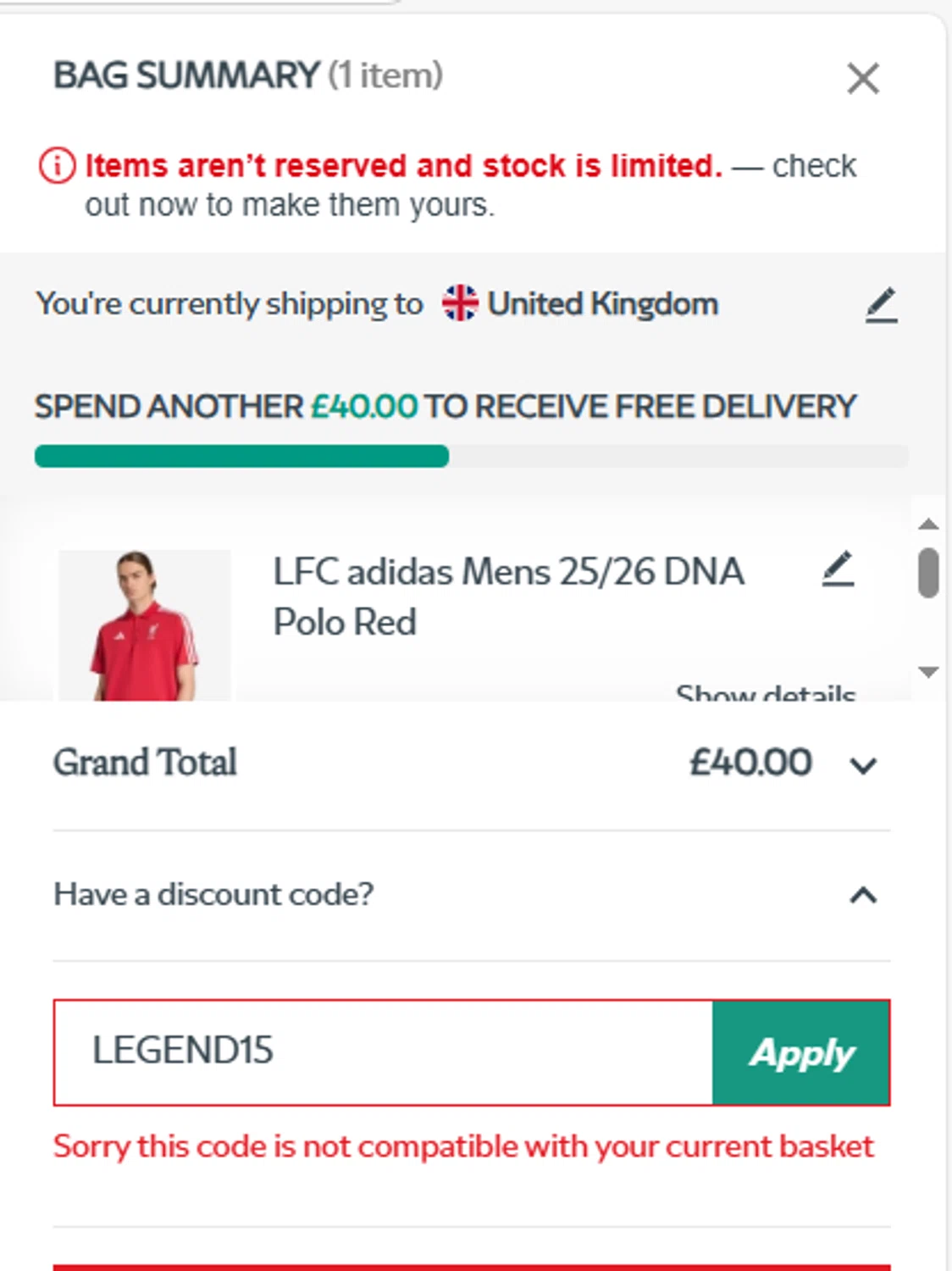 Liverpool FC Promo Codes - 20% Off (Verified) Sep 2025