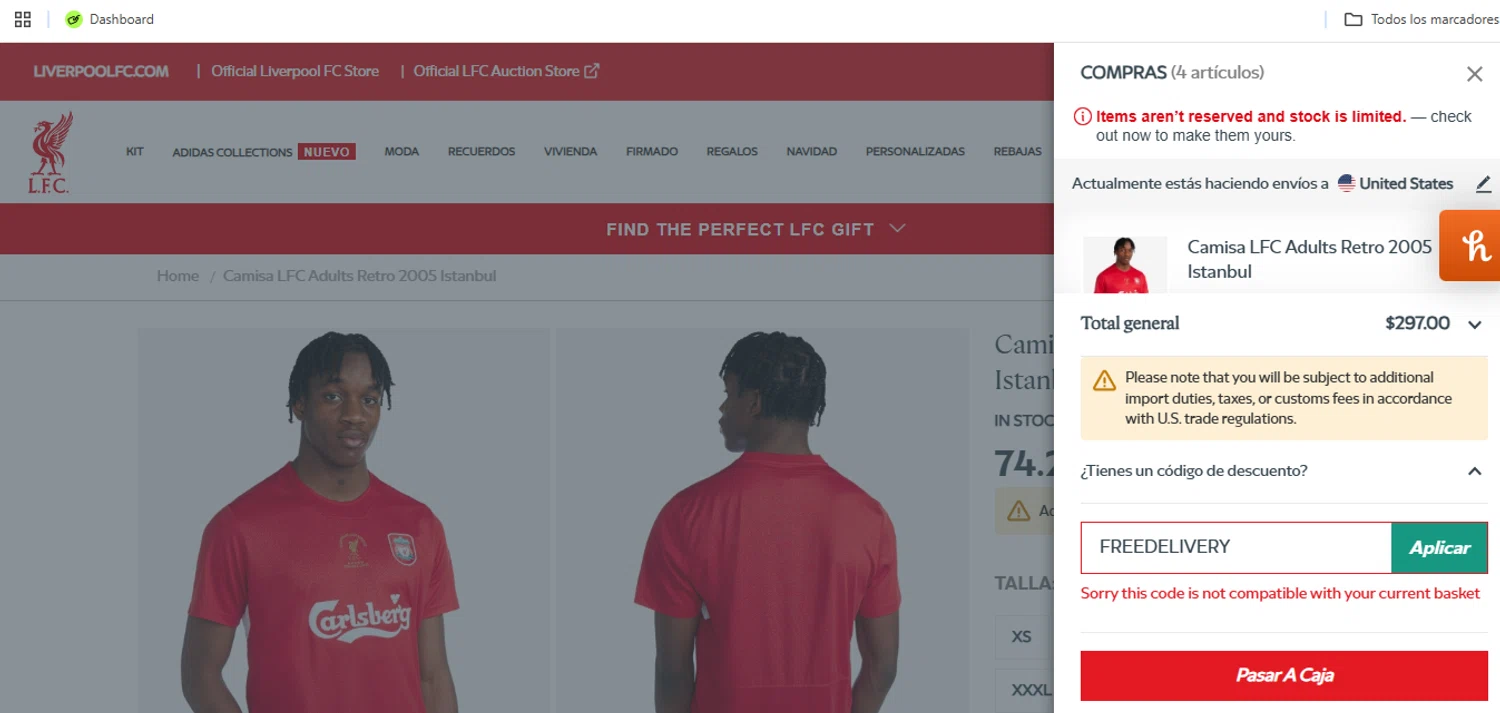 Liverpool FC Promo Codes - 25% Off (Verified) Oct 2025