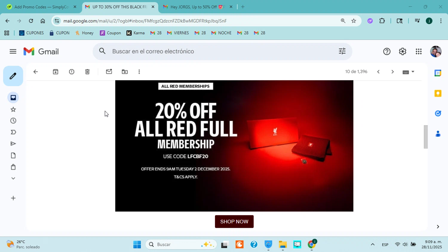 Liverpool FC Promo Codes - 15% Off (1 Verified) Dec 2025