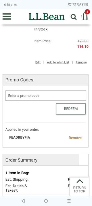L.L.Bean Promo Codes - 15% Off Coupons Oct 2025
