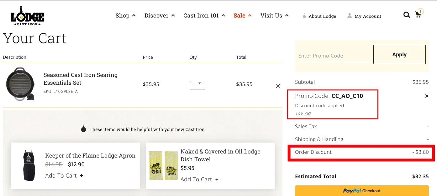 Lodge Promo Codes - $10 Off | September 2024