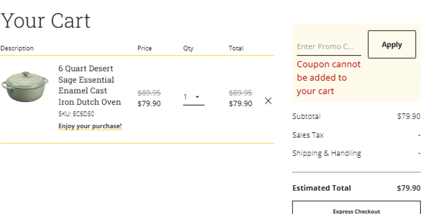 Lodge Cast Iron Promo Codes (4 Verified) - 10% Off Jan 2025