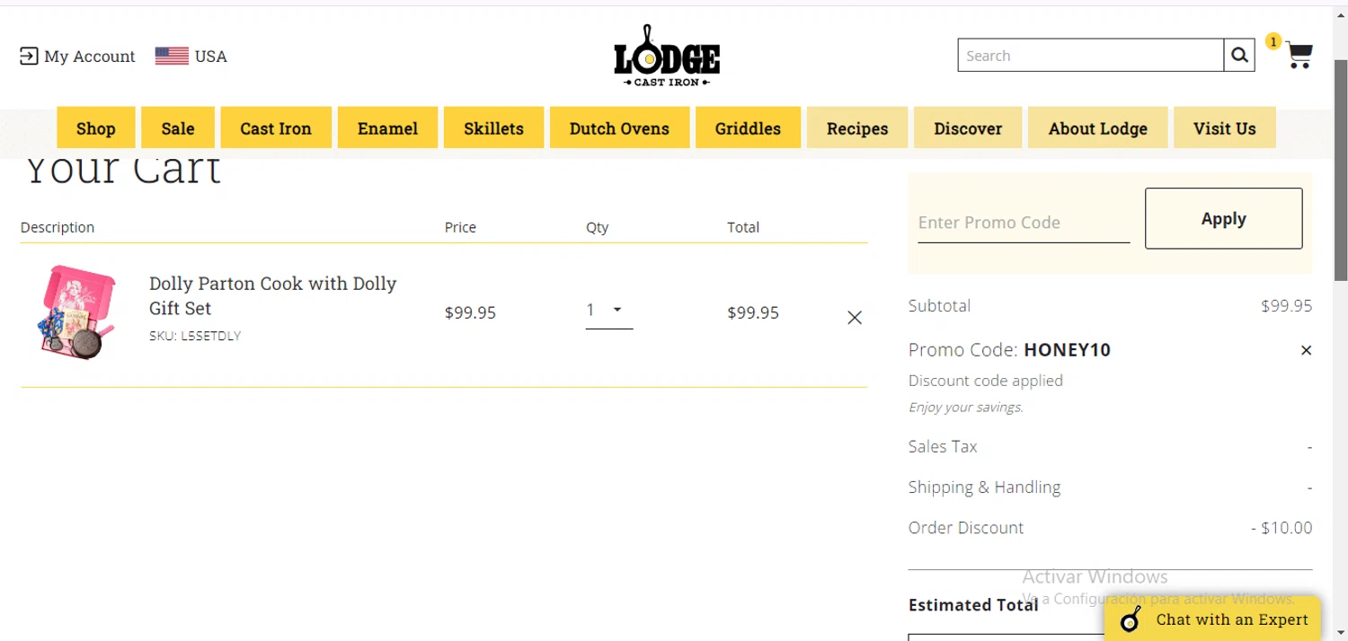 Lodge Cast Iron Promo Codes - 20% Off | October 2024