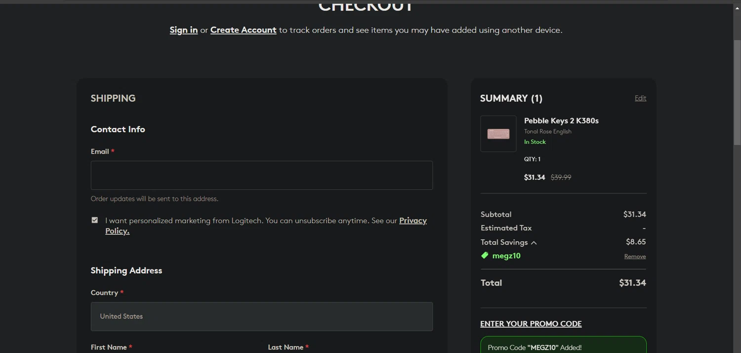 Logitech Promo Codes - 10% Off | January 2025
