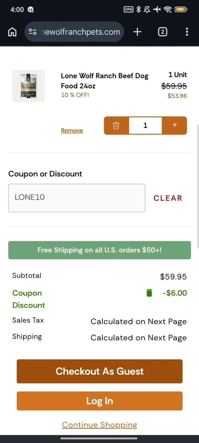 Lone Wolf Ranch Promo Codes - 10% Off (Verified) May 2026
