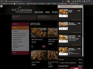 LongHorn Steakhouse Promo Codes - 10% Off Coupons Oct 2025