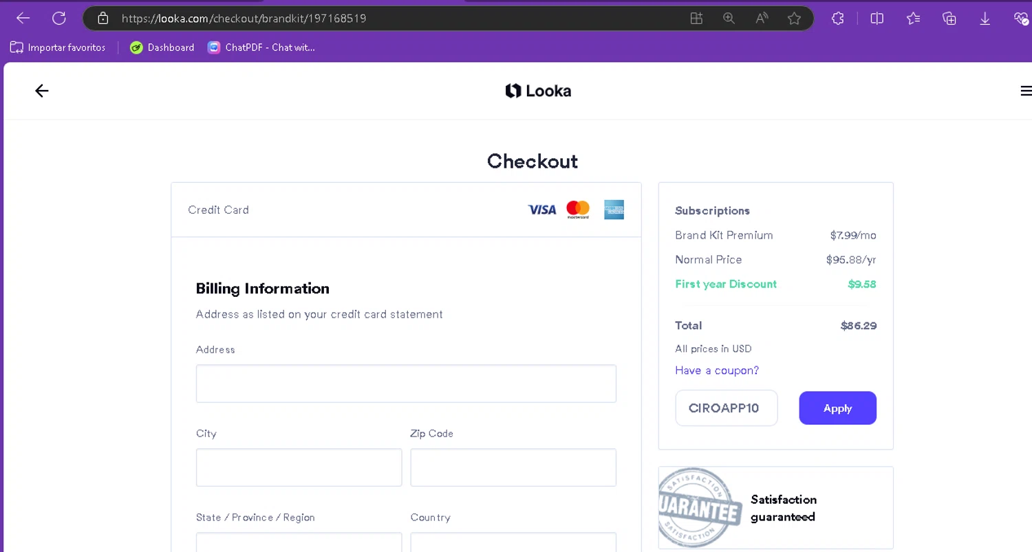 Looka Coupons - 10% Off | November 2024