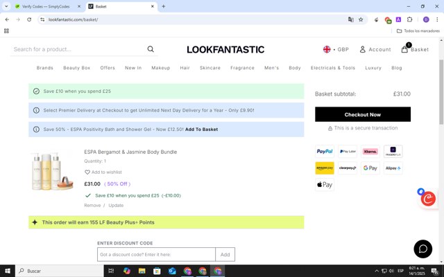 Lookfantastic Promo Codes - 25% Off (Verified) Jun 2025