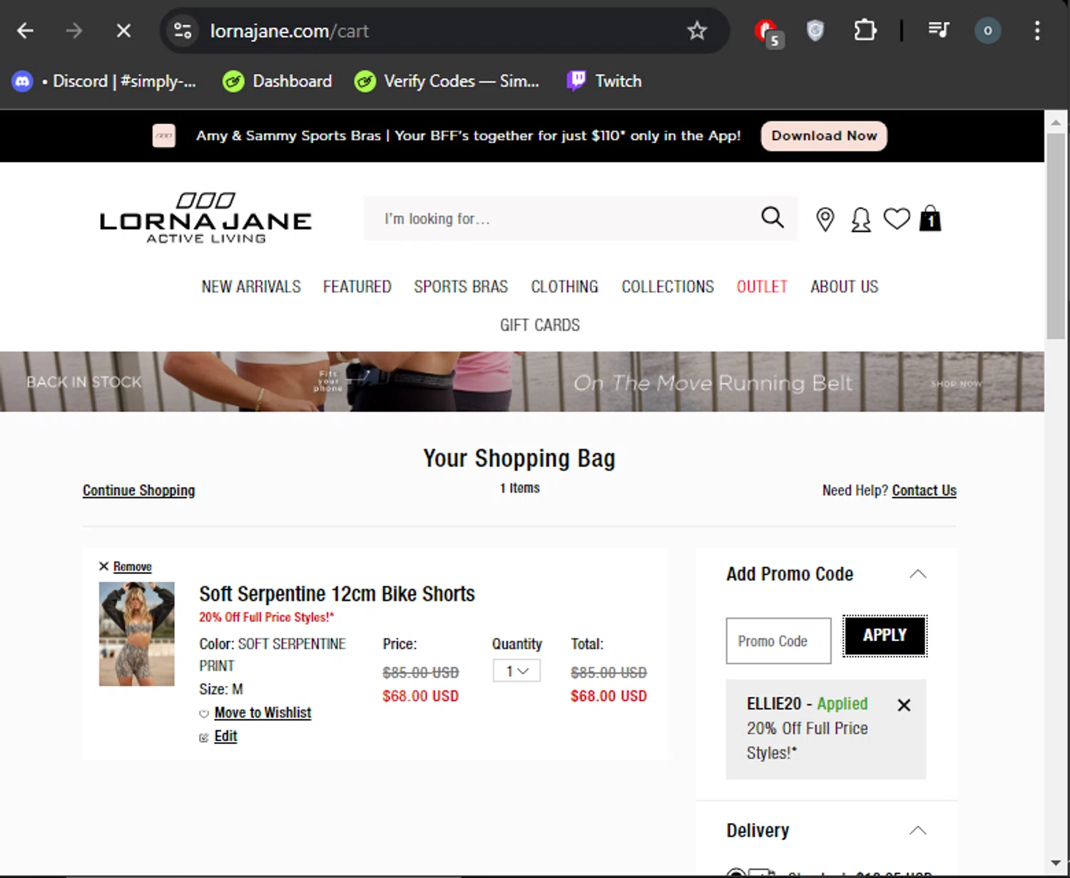 Lorna Jane Promo Codes - 20% Off | September 2024