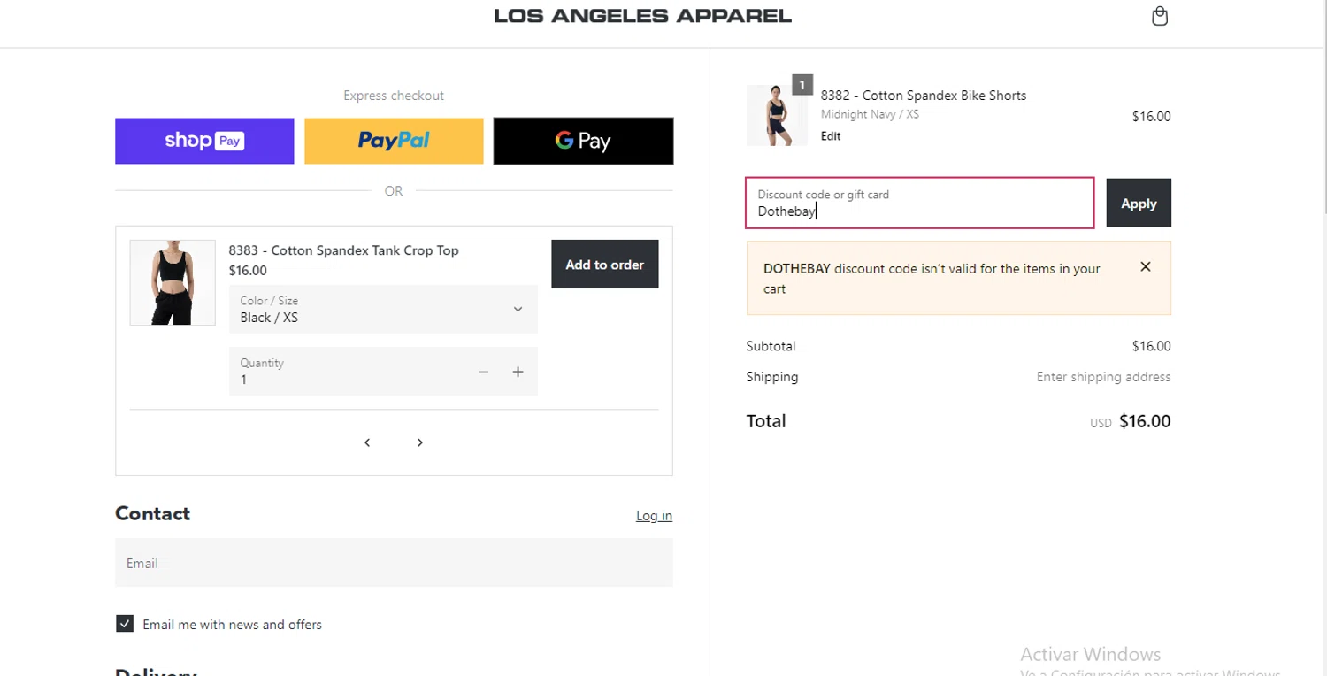 Los Angeles Apparel Promo Codes - $58 Off | October 2024