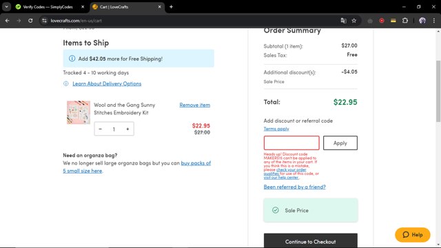 LoveCrafts Discount Codes (7 Verified) - 15% Off Feb 2025